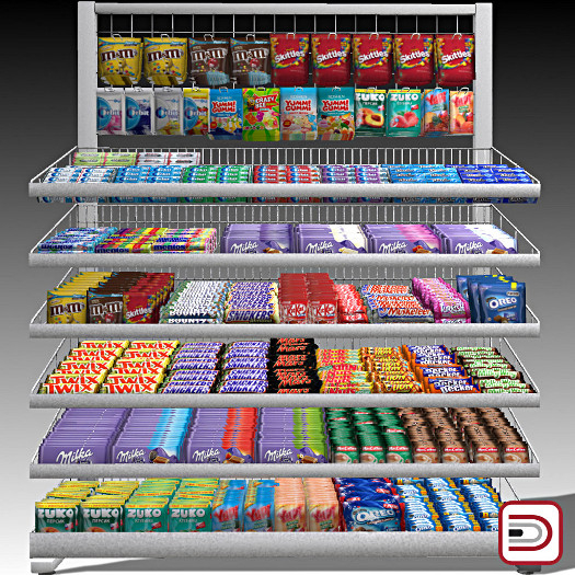 Second Life Marketplace [danielito] Candy Rack